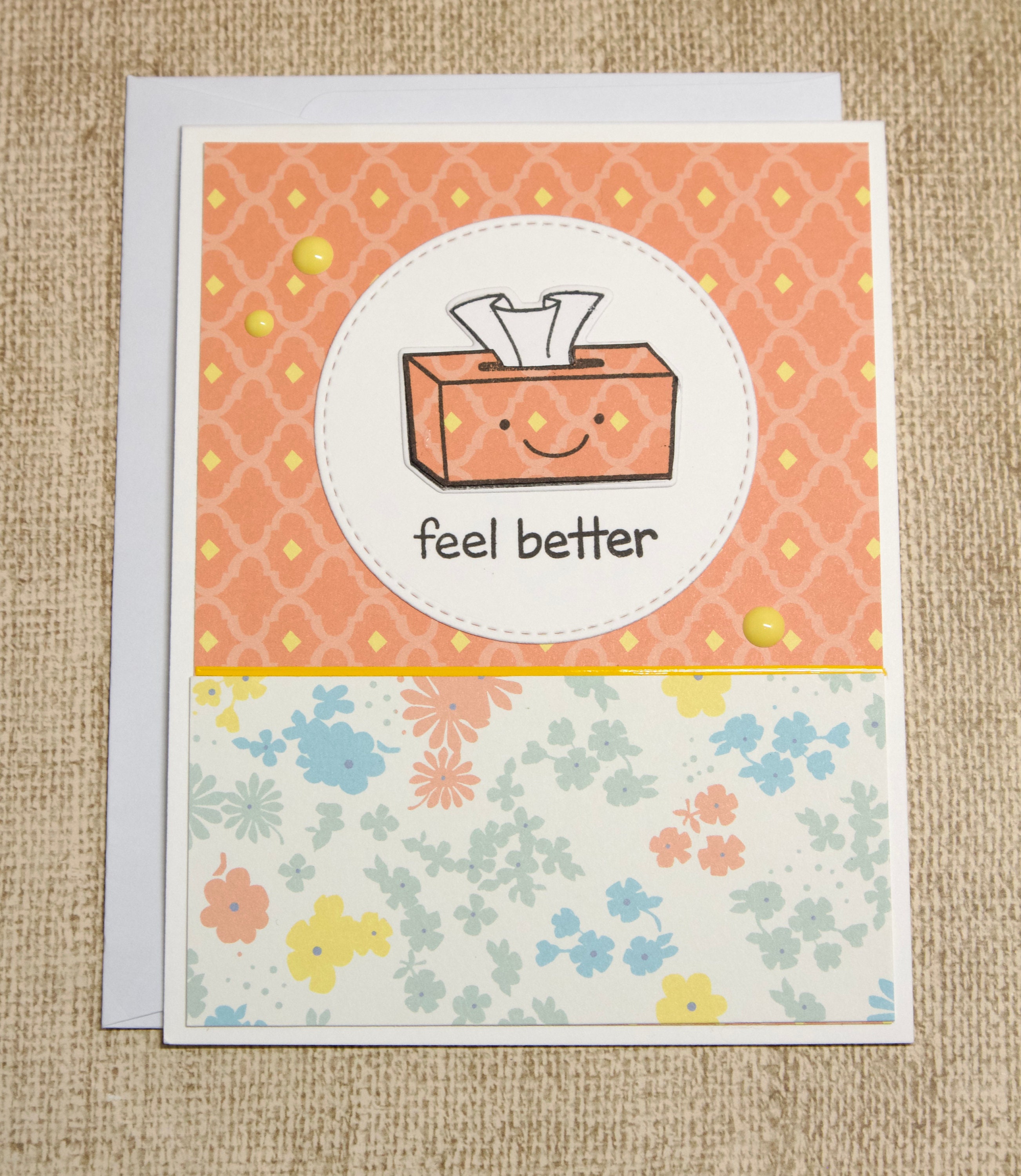 Feel Better Soon Card Get Well Cards Cards for Get Well Handmade Get ...
