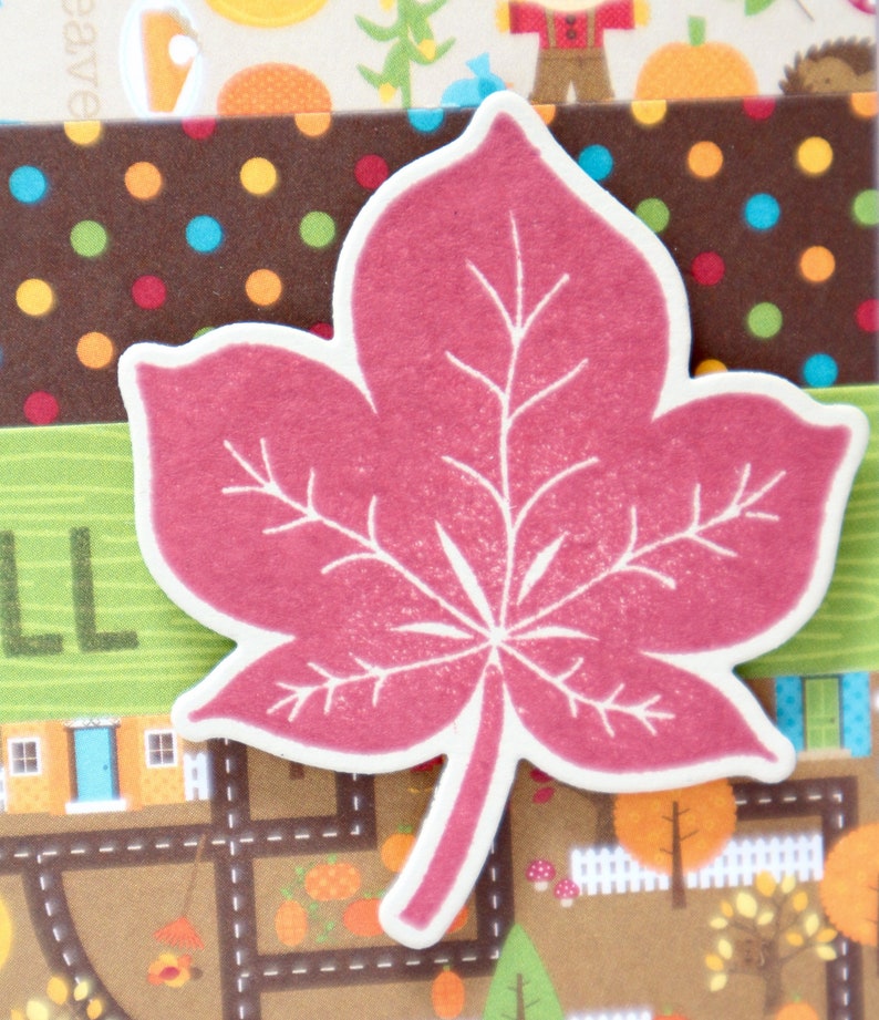 Happy Fall Leaf Card Fall Leaf Card Fall Card Fall Leaves - Etsy