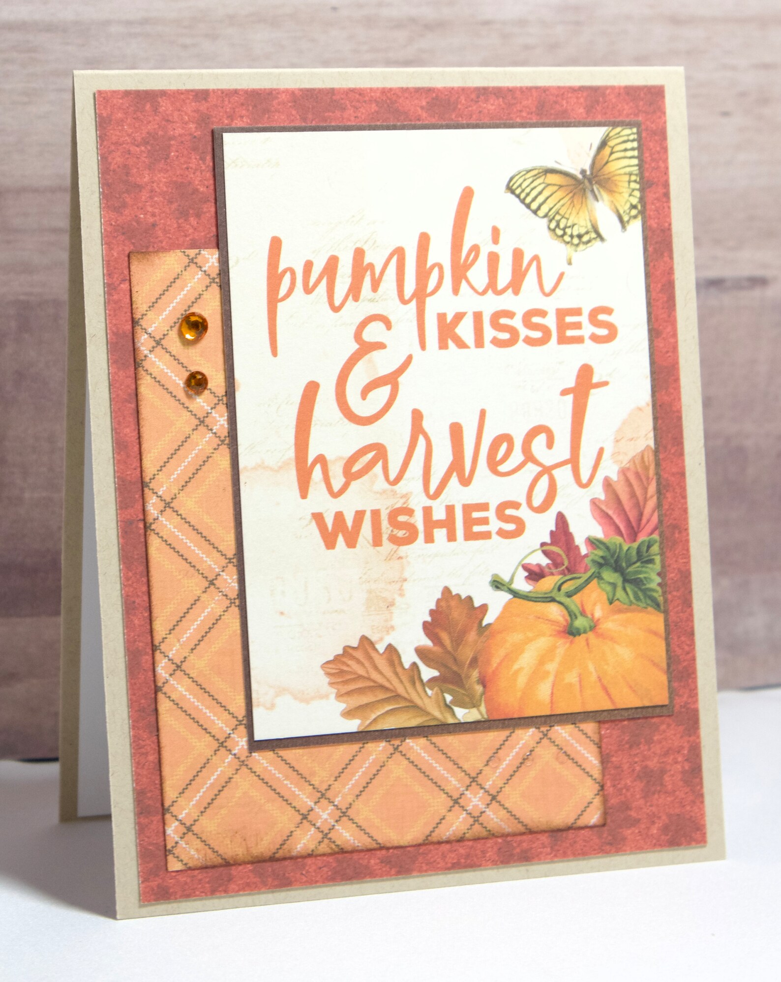 Fall Card Pumpkin Cards Cards With Pumpkins Harvest Card Welcome Fall ...