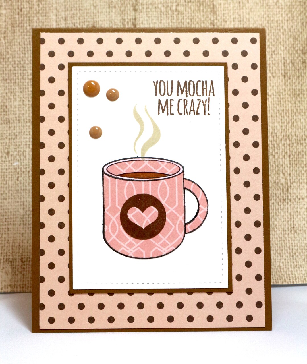 Coffee Love Card Coffee Card Mocha Card Funny Coffee Card Funny Love ...