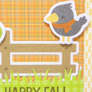 Happy Fall Card- Scarecrow Card- Fall Card- Autumn Card- Cute Fall Card ...