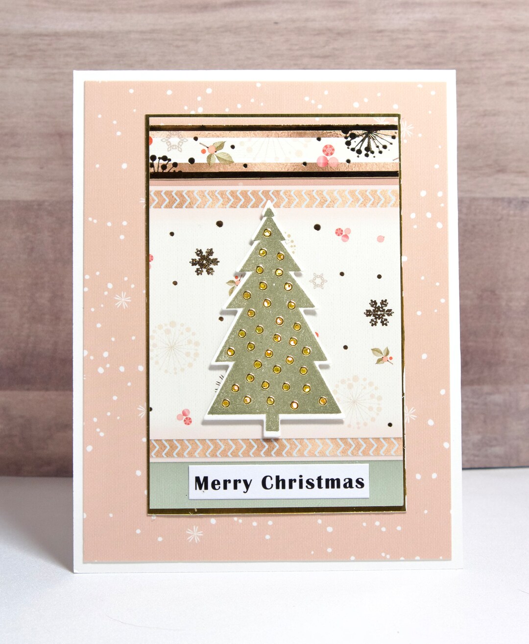 Christmas Card for Girlfriend Christmas Cards Christmas Tree Card ...