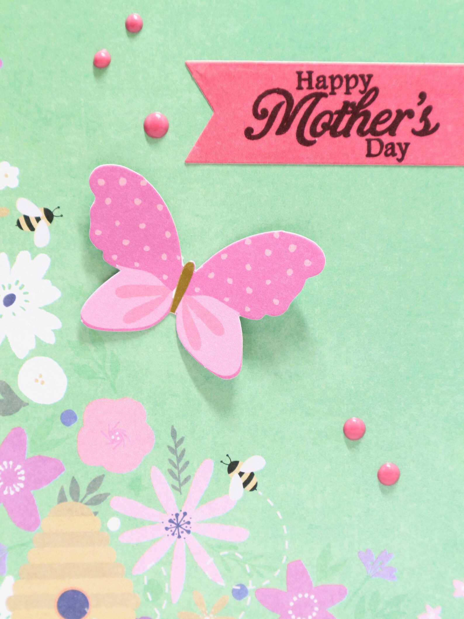 Mother's Day Butterfly Card- Happy Mother's Day Card- Butterfly Card ...