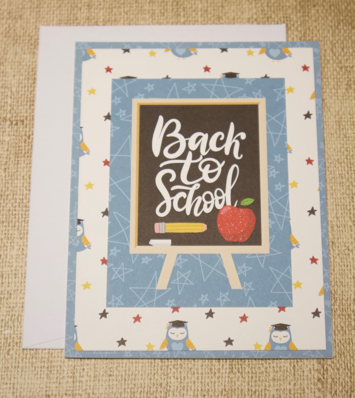 Back to School Card First Day of School Card School Cards - Etsy