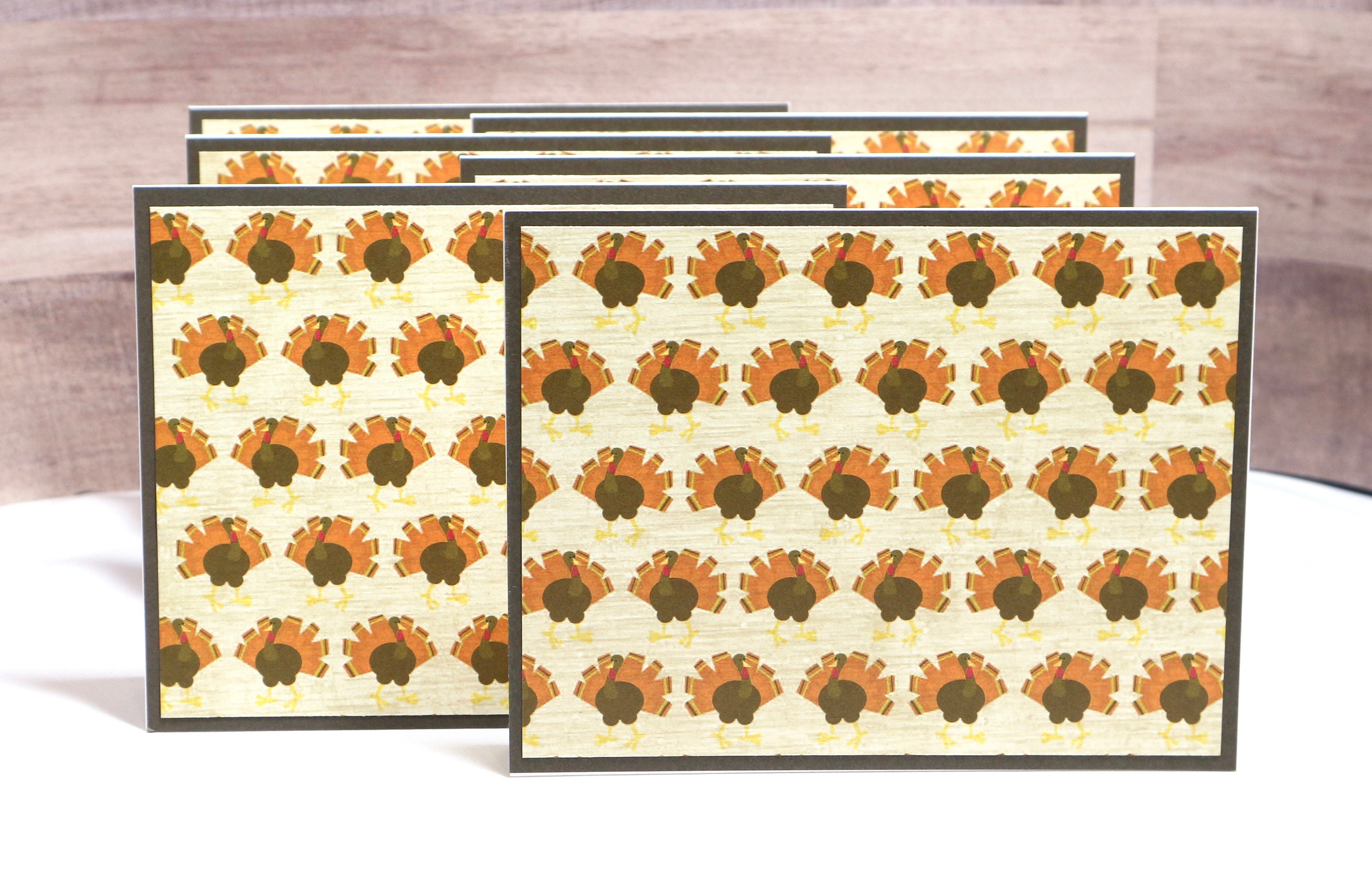 Thanksgiving Cards Turkey Day Cards Turkey Cards Note - Etsy