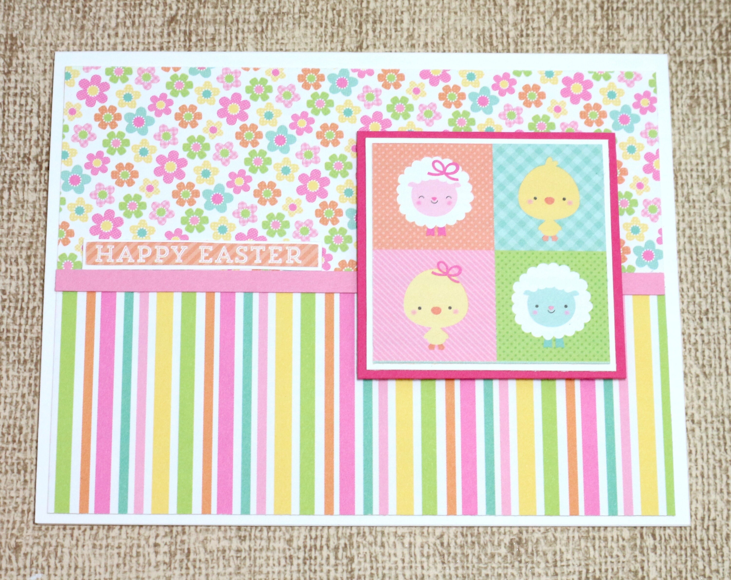 Kids Easter Card- Happy Easter Card- Easter Cards- Cute Easter Card ...