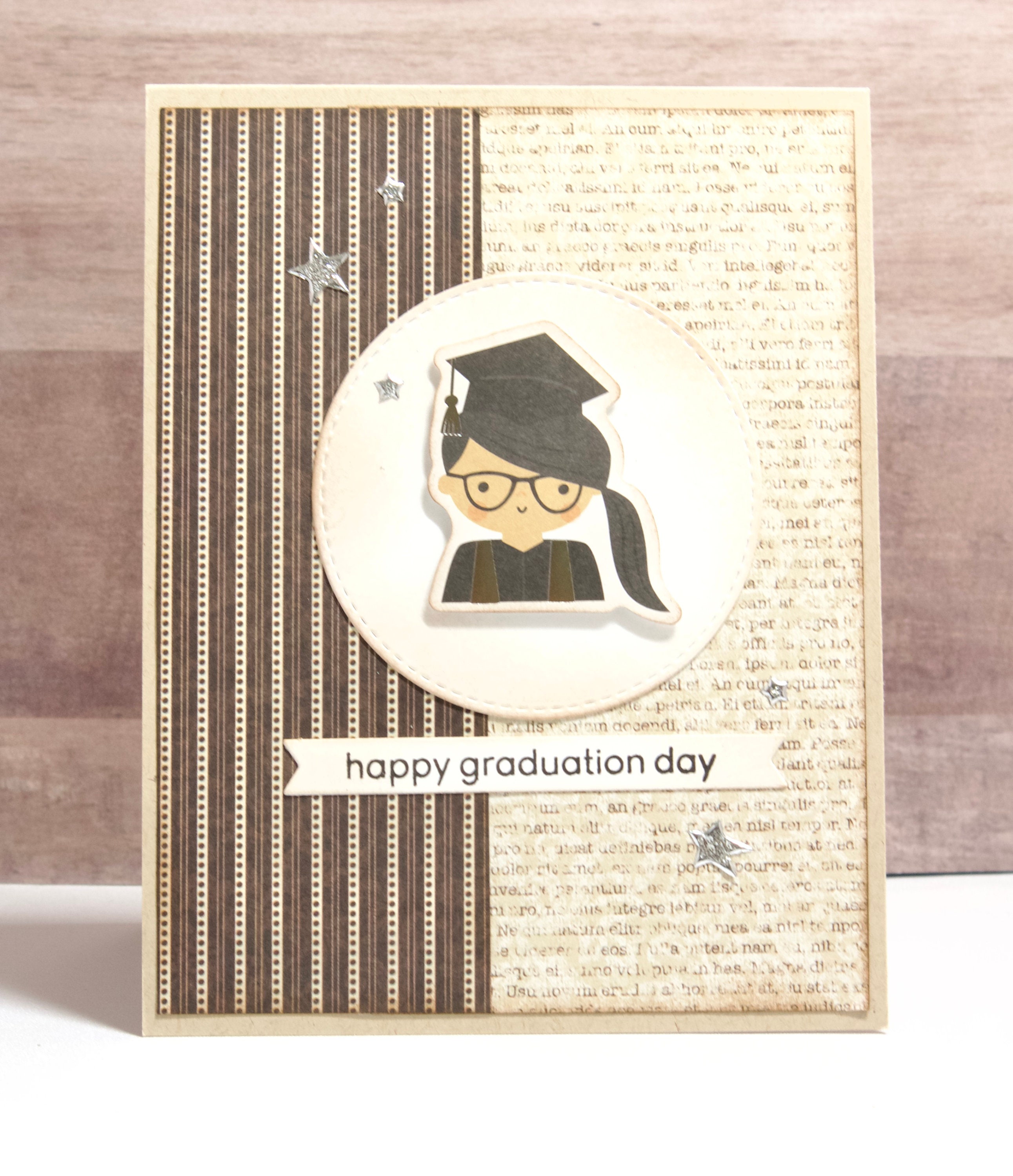 Girl Graduation Card Happy Graduation Day Card for the Graduate Cards ...