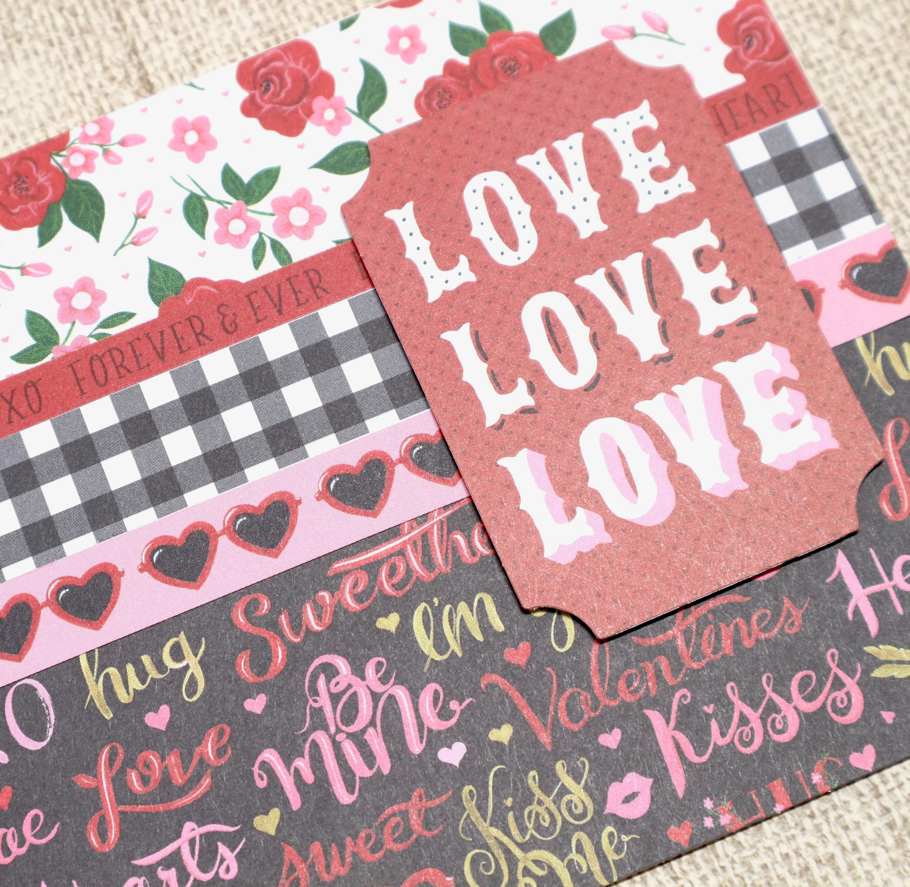 Love Card- Valentine's Day Card- Cards for Valentine- Handmade ...