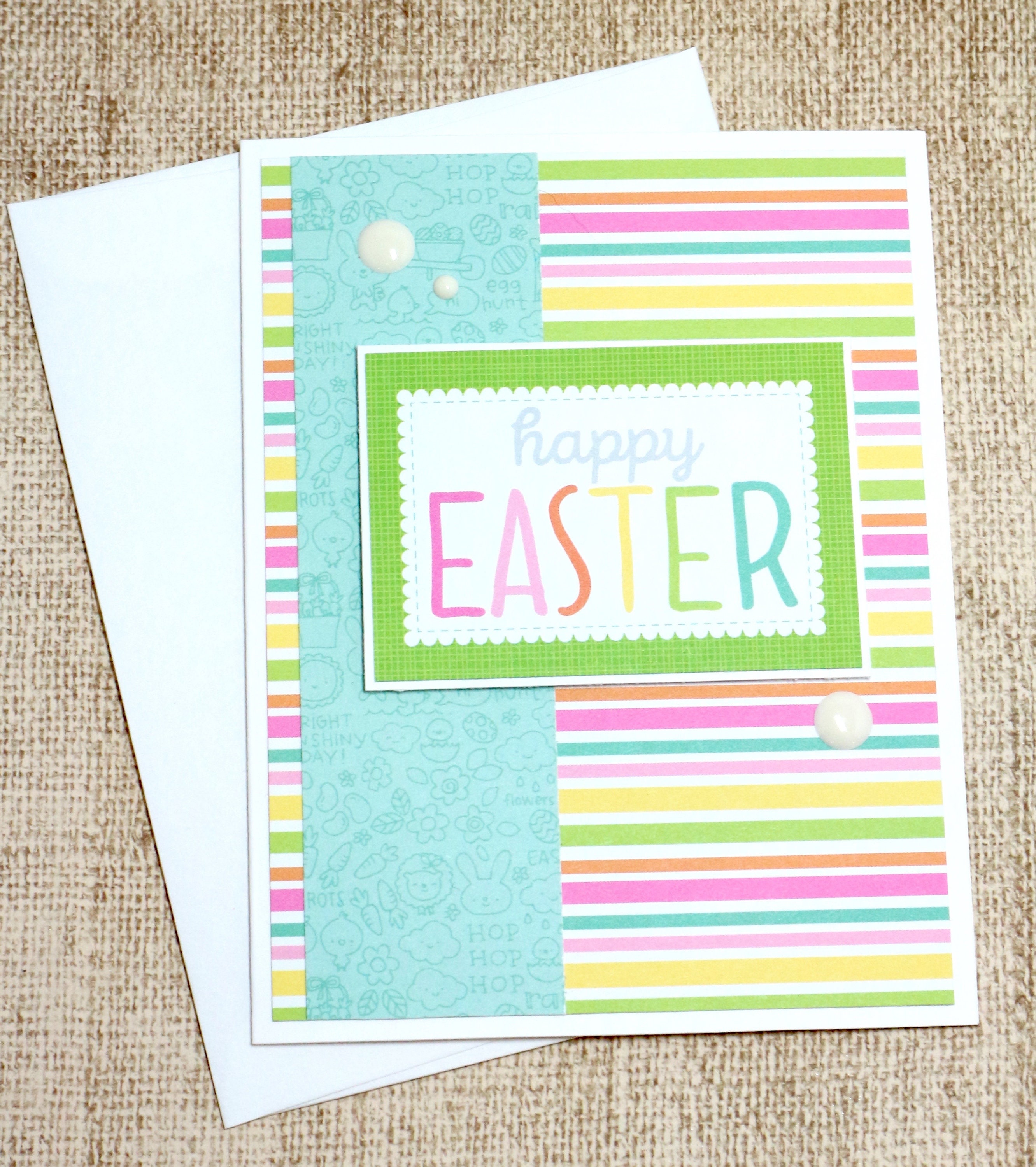Happy Easter Card Easter Cards Spring Card Easter Handmade Easter Cards ...