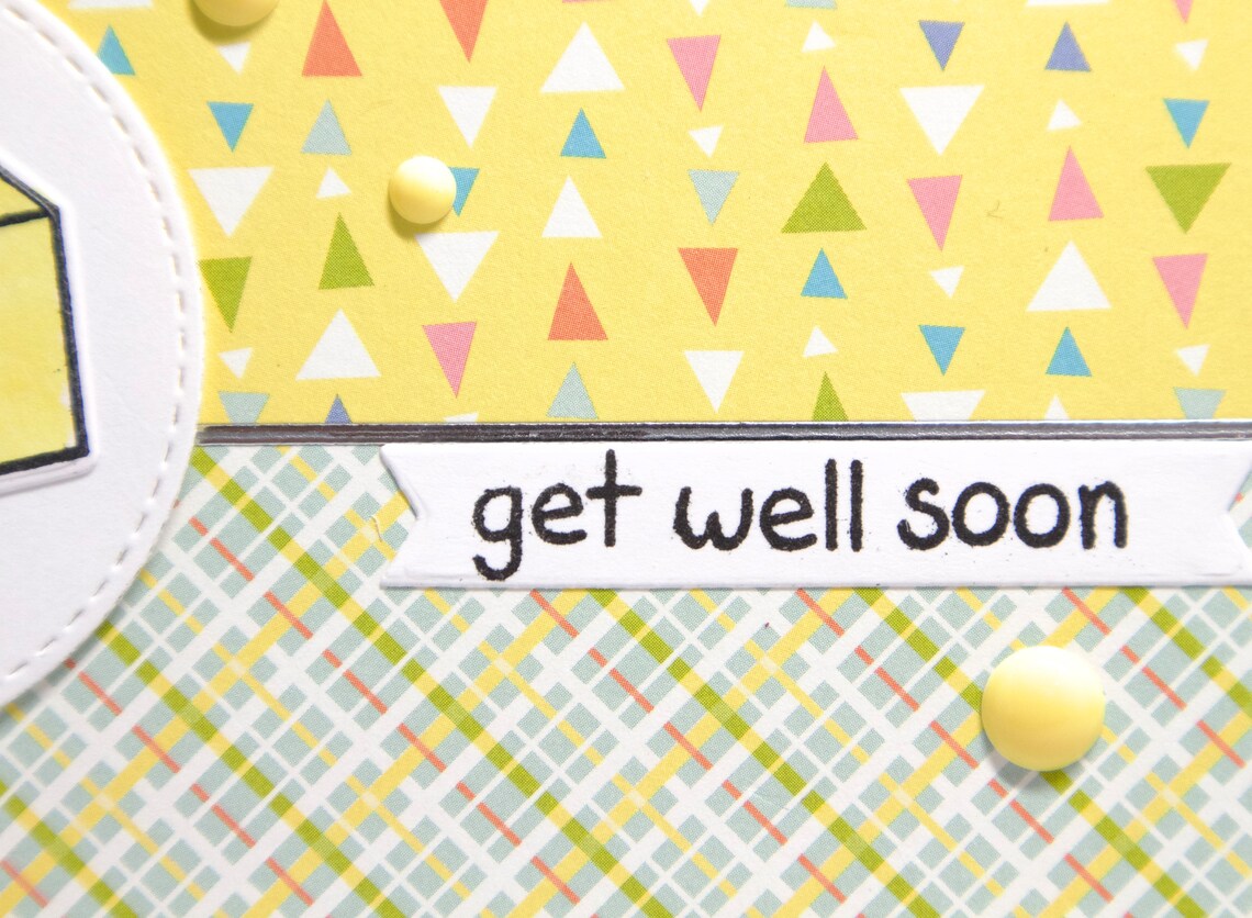 Handmade Get Well Soon Card: Tissue Box Design - Etsy