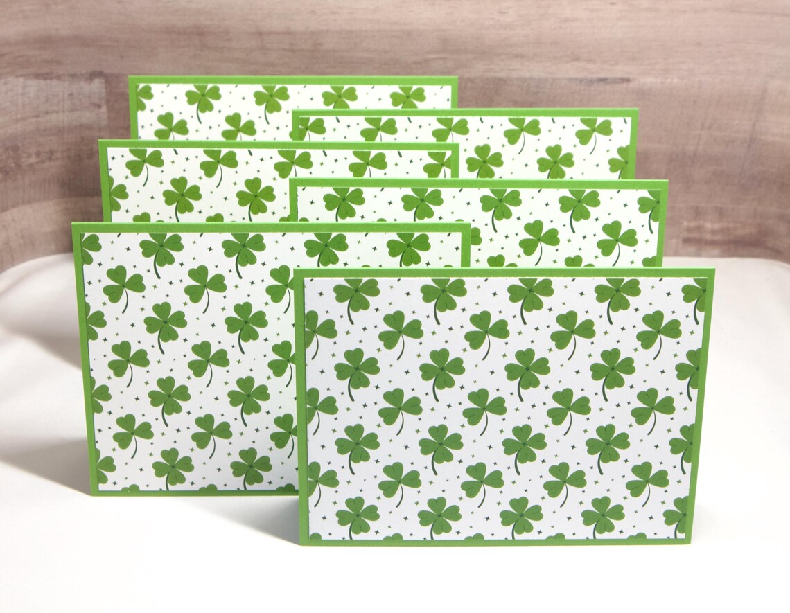 St. Patrick's Day Cards- Shamrock Cards- Boxed Card Set- Set of St ...