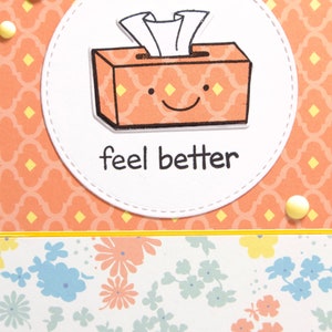 Feel Better Soon Card- Get Well Cards- Cards for Get Well- Handmade Get ...