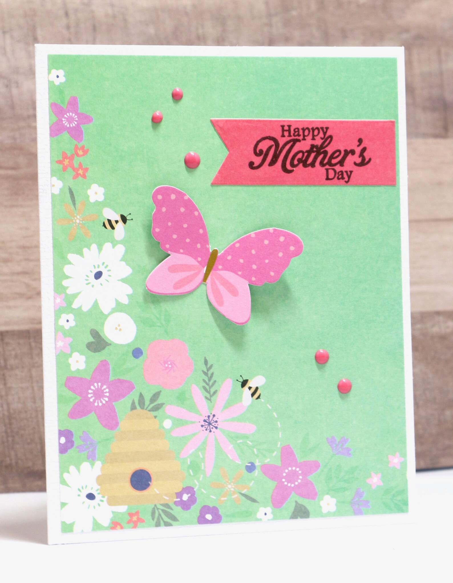 Mother's Day Butterfly Card- Happy Mother's Day Card- Butterfly Card ...