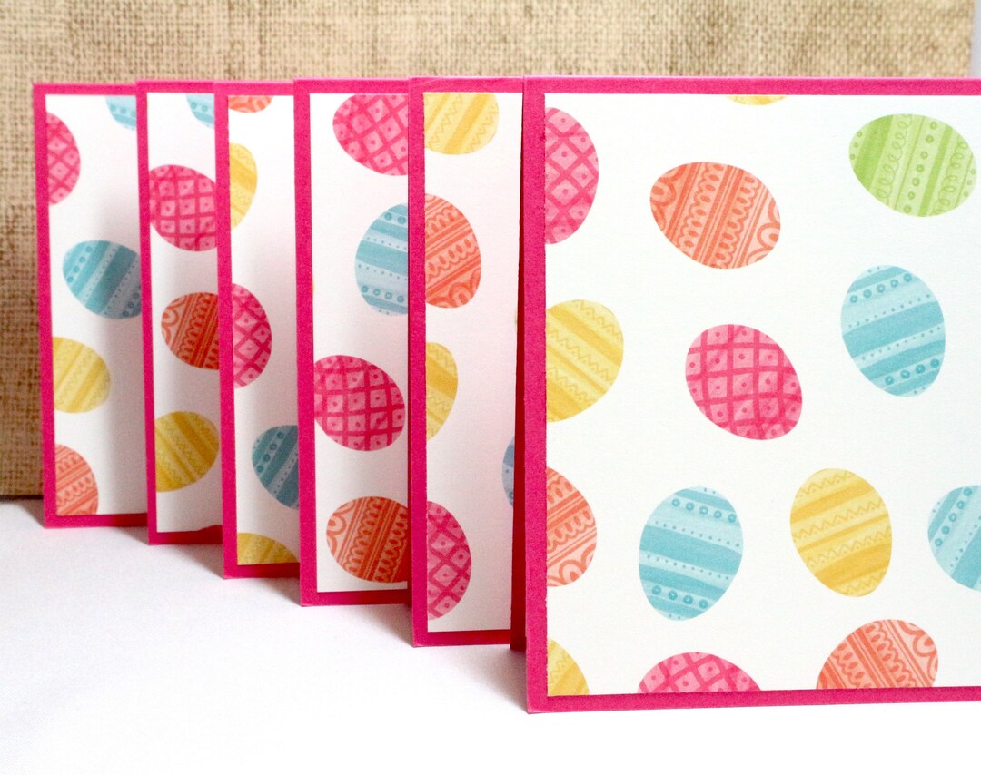 Easter Egg Cards Set Easter Card Set Easter Boxed Set Boxed Card Set ...
