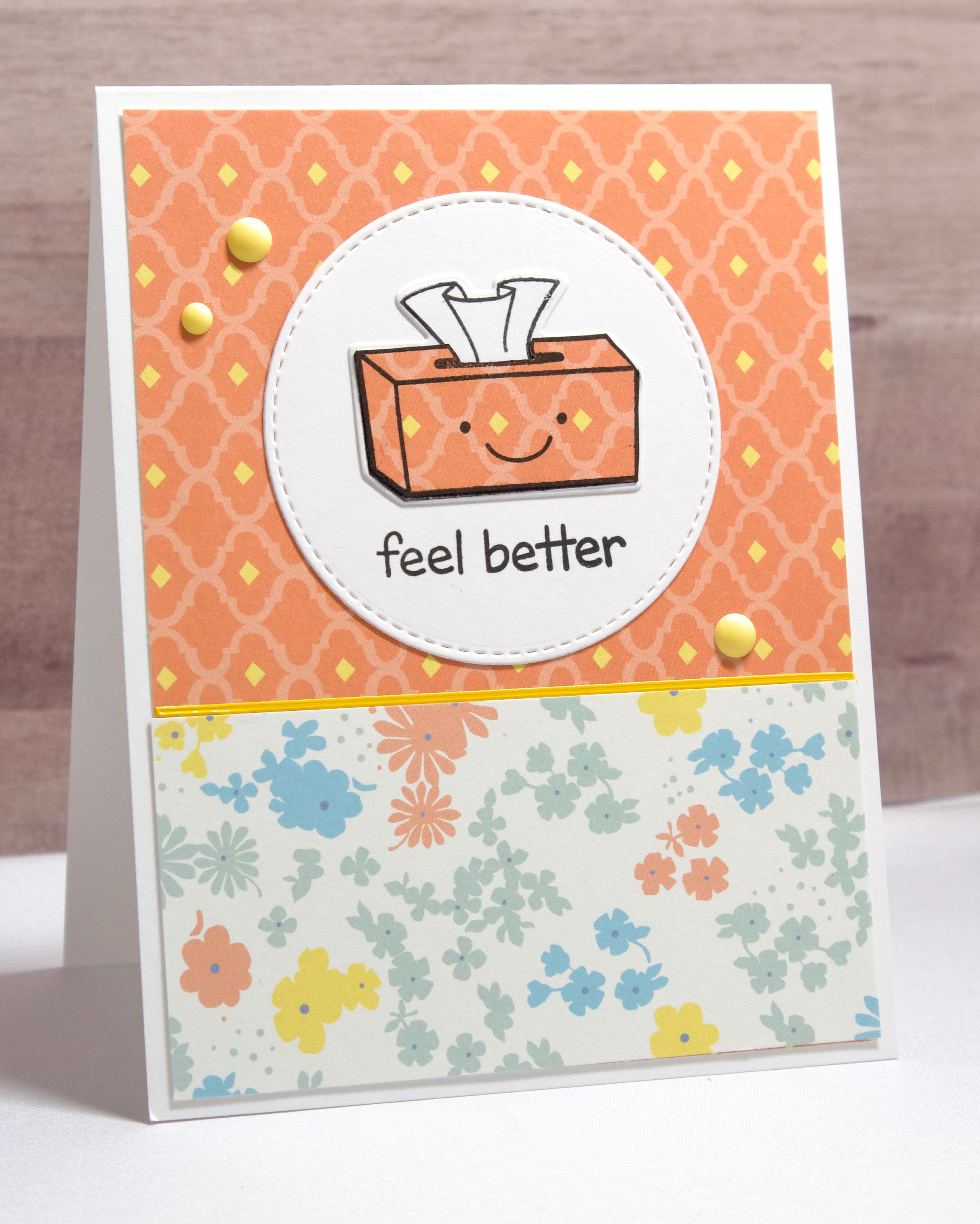 Feel Better Soon Card- Get Well Cards- Cards for Get Well- Handmade Get ...