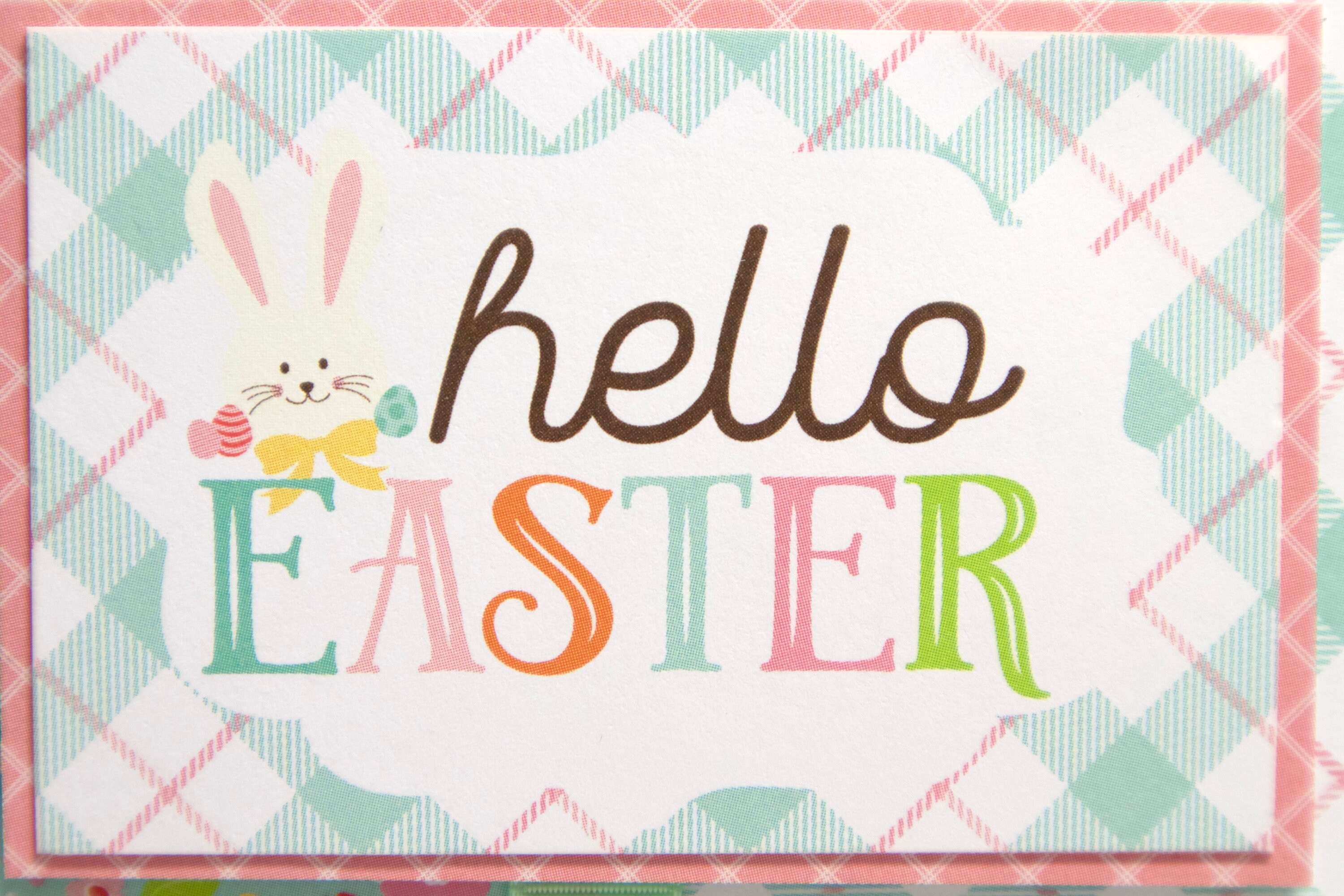 Easter Card Hello Easter Card Cute Easter Cards Kids Easter Card ...
