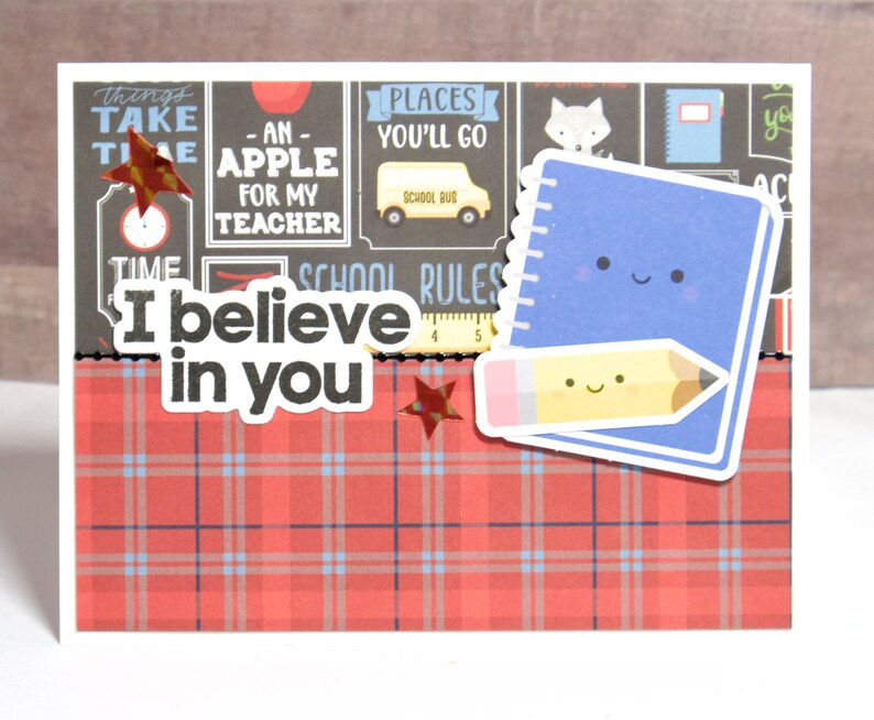 First Day of School Card- Cards for Kids- School Cards- Back to School ...