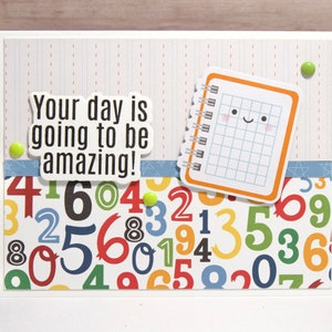 First Day of School Card- Back to School Card- School Cards- Card for ...