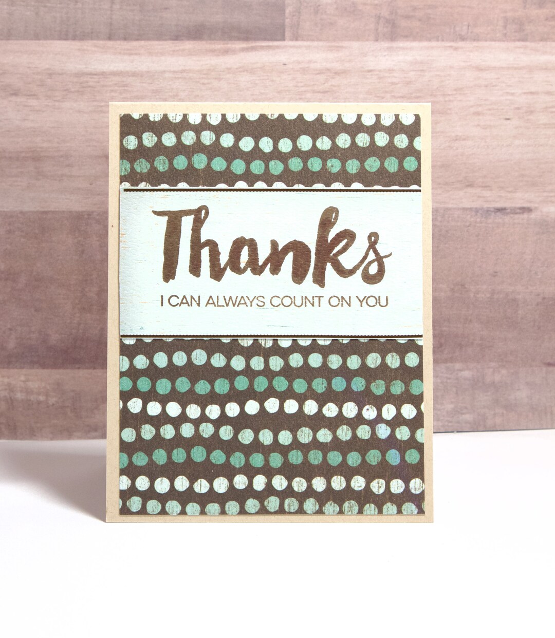 Thank You Card for Men Thanks Card Gratitude Card Appreciation Card ...