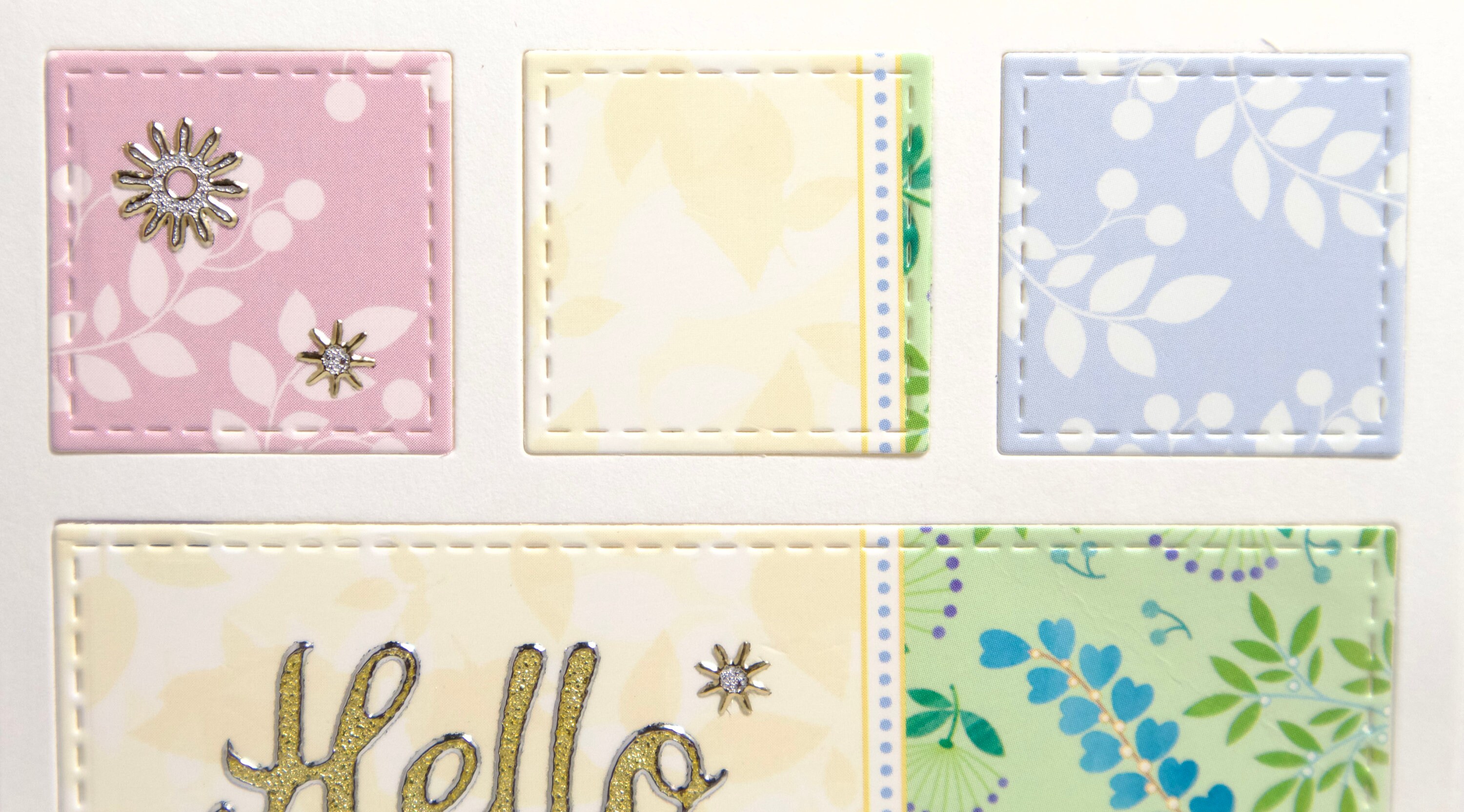 Hello Card Just Because Card Thinking of You Card Friend Card Handmade ...