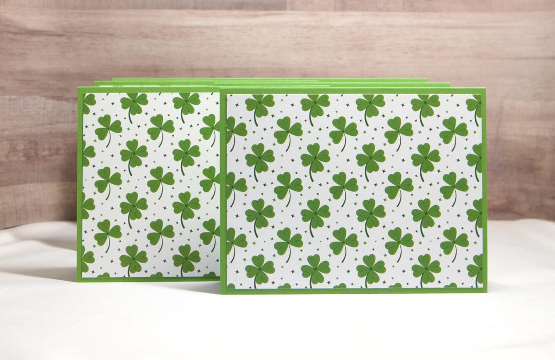 St. Patrick's Day Cards- Shamrock Cards- Boxed Card Set- Set of St ...