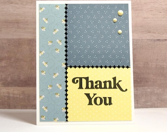 Thank You Card- Appreciation Card- Gratitude Card- Handmade Thank You ...
