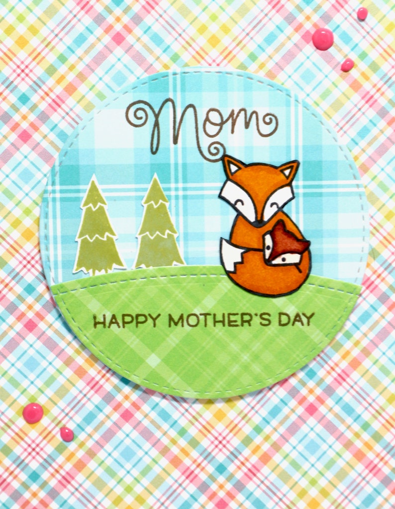 Cute Mother's Day Card Happy Mother's Day Mom Card Cute Mom Card Mother ...