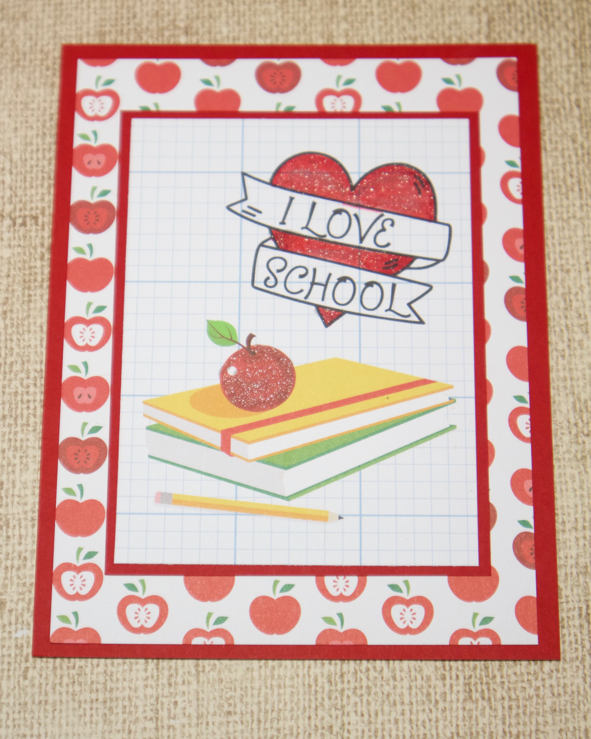Back to School Card Kids Cards First Day of School School Cards ...