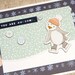Winter Card Encouragement Card Penguin Card With Penguins Handmade ...