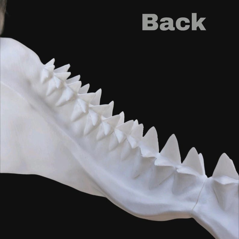 3D Printed Shark Jaw Replica: DIY Assembly, Unpainted PLA Model - Etsy