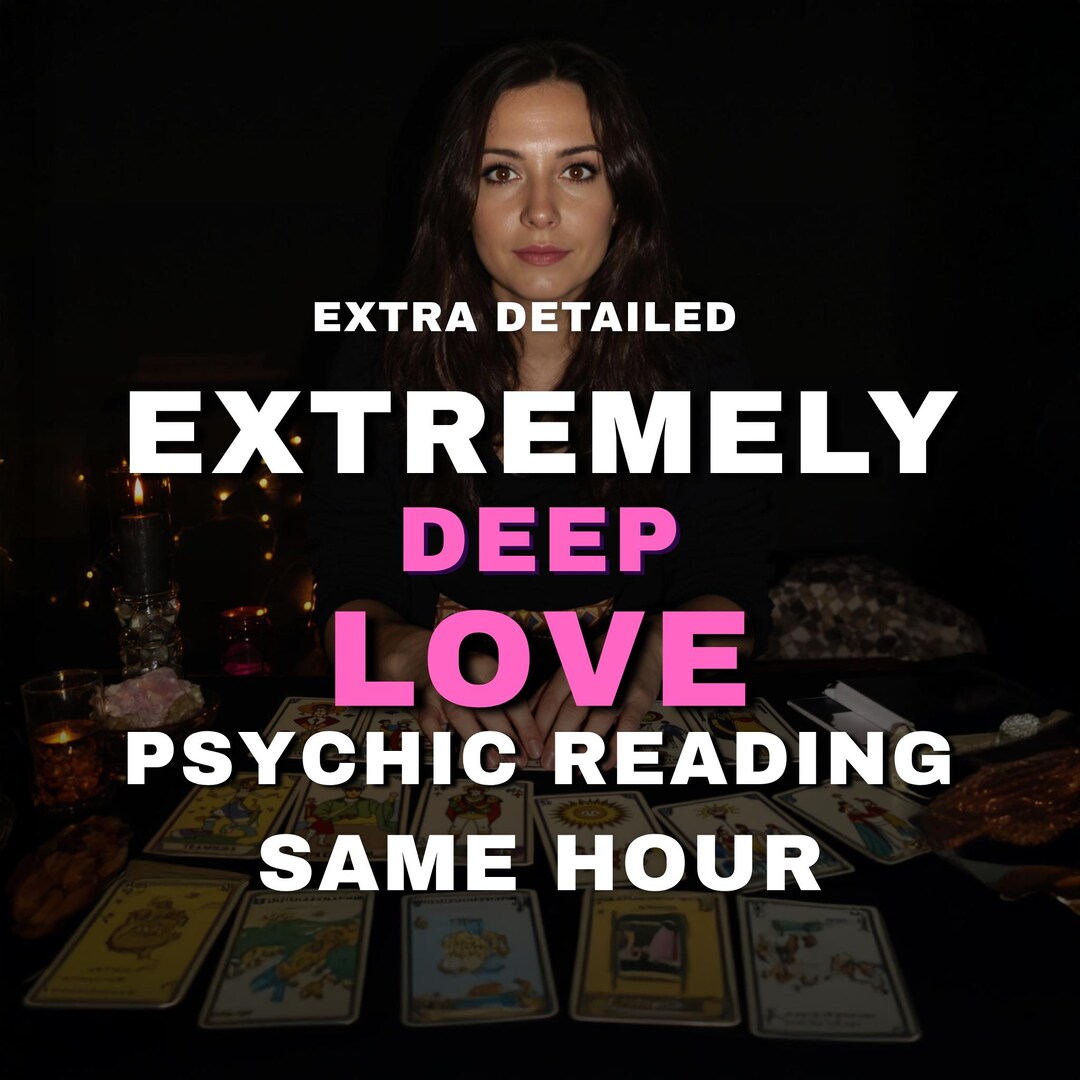 Love Psychic Reading Same Hour, Love Reading Accurate, Tarot Card ...