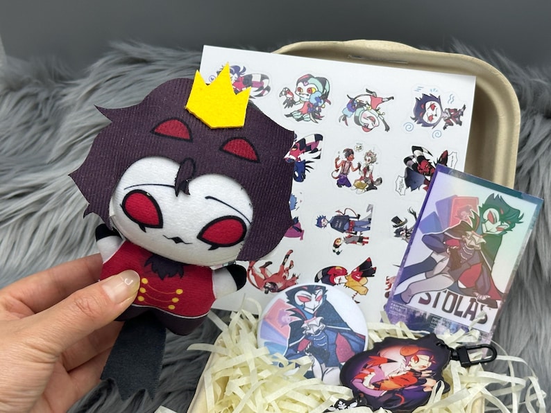 Stolas-inspired Helluva Boss Fan Gift Box– A Thoughtful Collection for ...