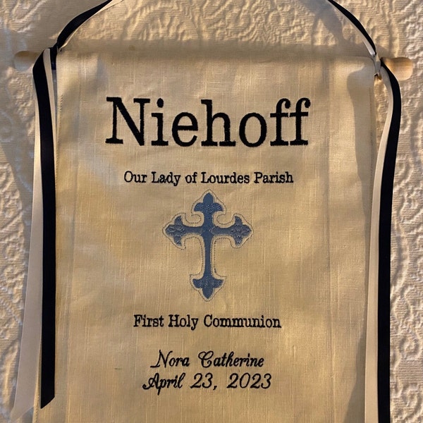 Communion Banner - Etsy