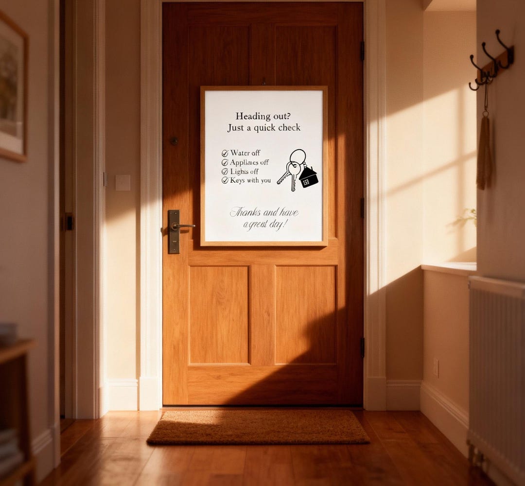 Before You Leave Sign for Airbnb | Entryway Reminder Printable | Guest ...