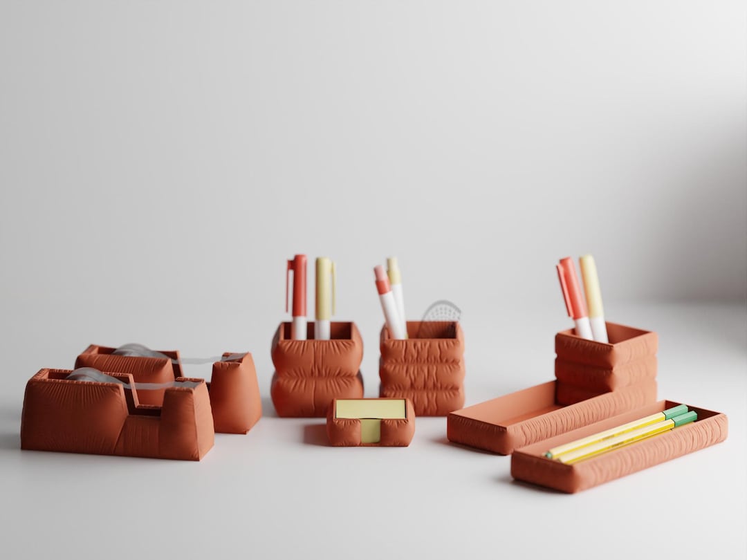 Note Nest - Office Collection Desk Organization Minimalist Desk Storage ...