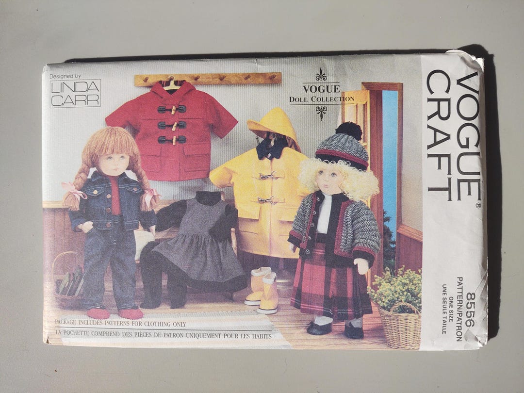 Vogue Craft Sewing Pattern Doll Collection 8556 - Etsy