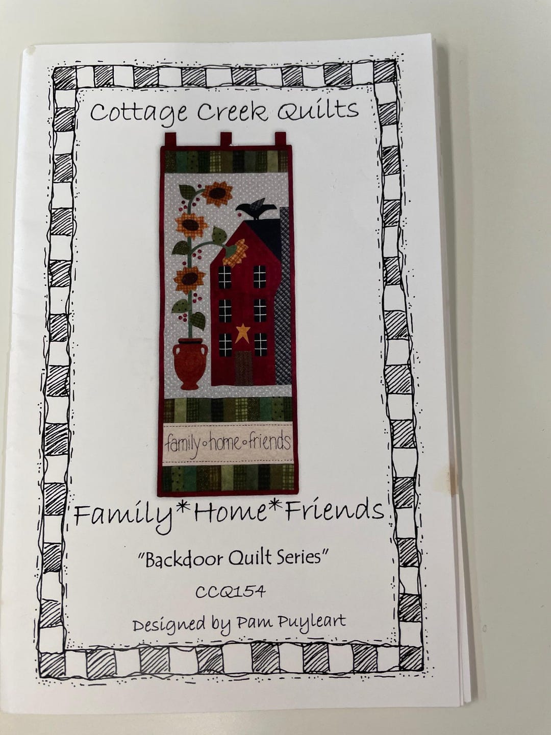 Cottage Creek Quilts "family Home Friends" - Etsy