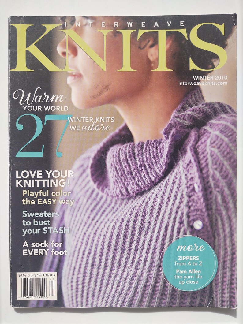 Interweave Knitting Magazine, Winter 2010 - Etsy