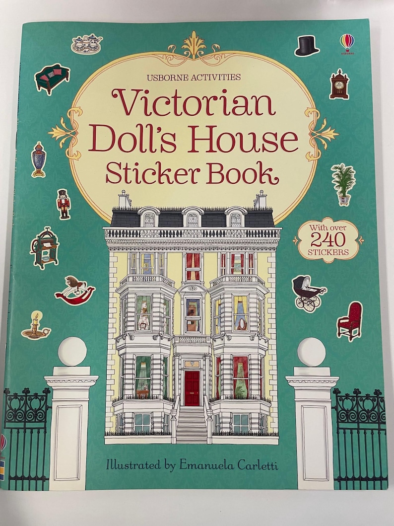 Victorian Doll's House Sticker Book by Emanuela Carletti - Etsy
