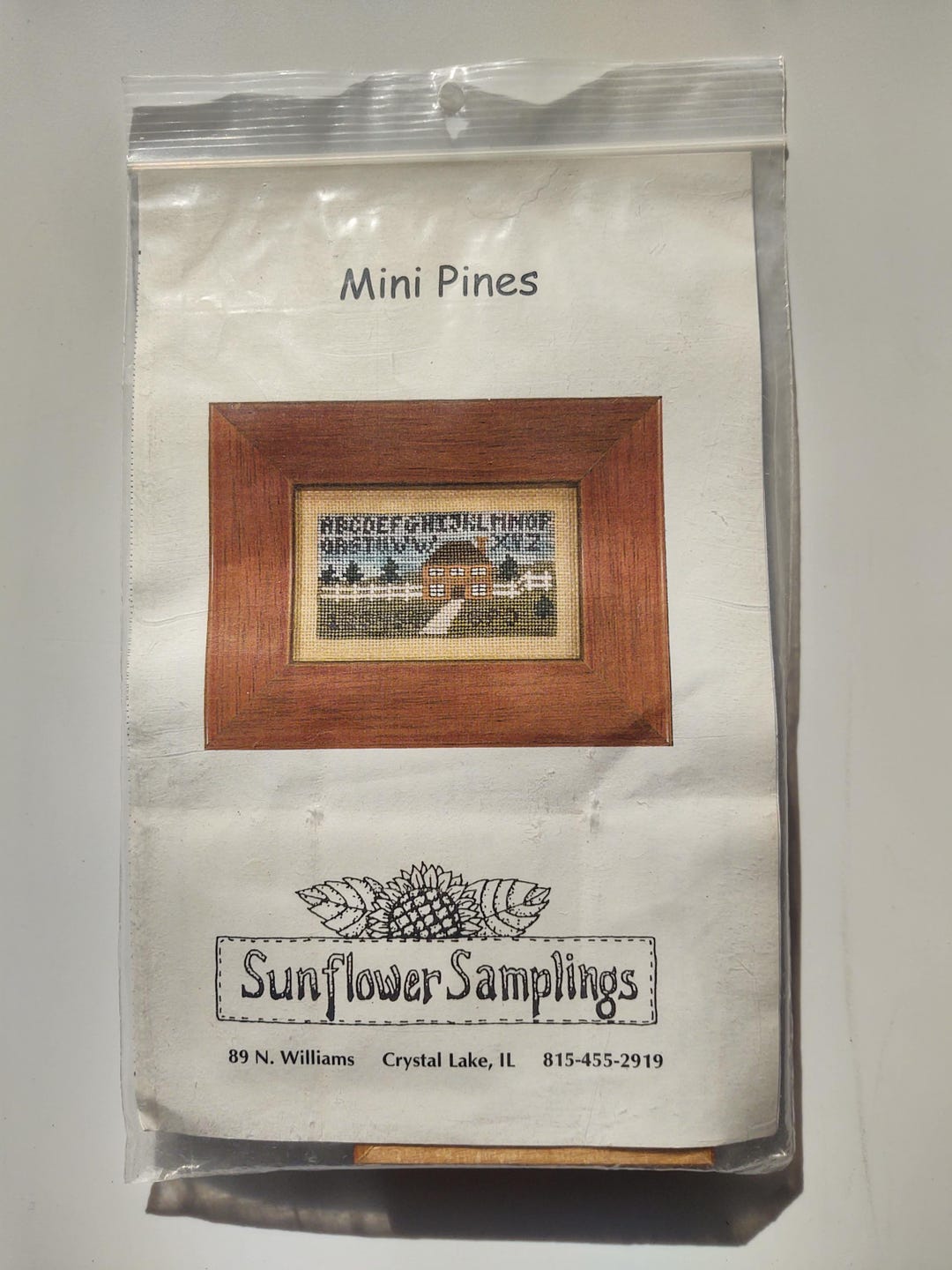 Mini Pines Needlepoint Kit by Sunflower Samplings - Etsy