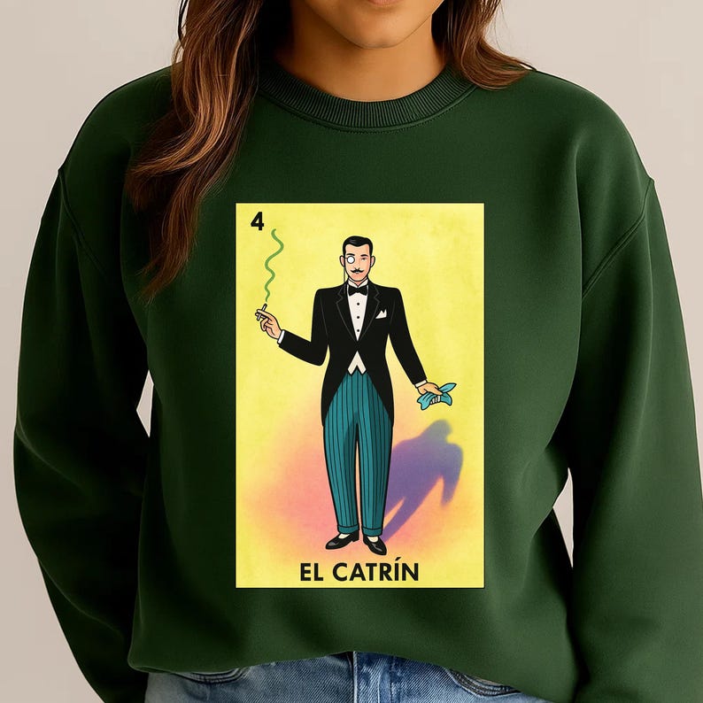 El Catrin Card PNG: Mexican Art Printable & Sublimation Design (digital ...