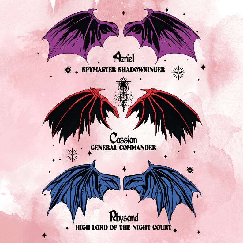 The Bat Boys Png, Acotar Merch Png, Bookish Gift, the Night Court ...
