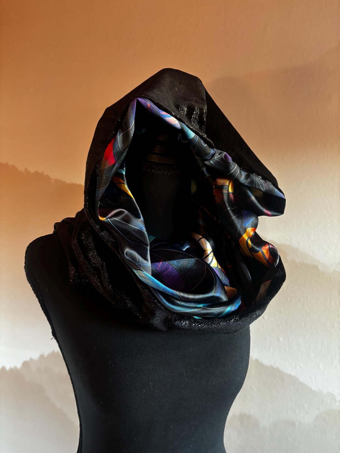 CUSTOM Rave Hood | Festival Hood Cowl | Made to Order - Etsy