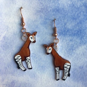Okapi Earrings - Etsy