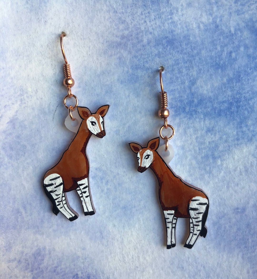 Okapi Earrings - Etsy
