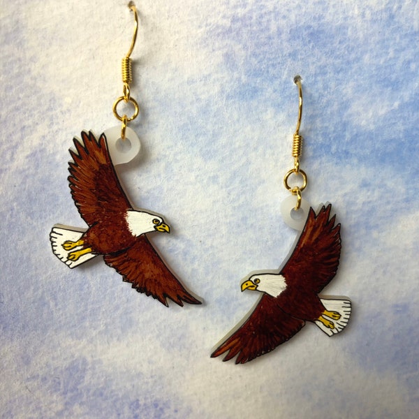 Eagle Earrings - Etsy