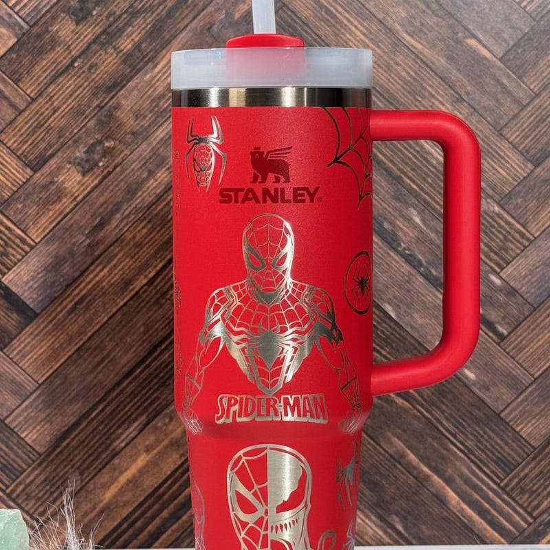 Spiderman Stanley Cup - Etsy