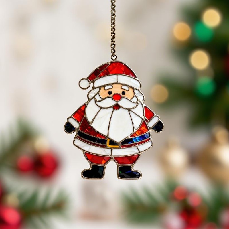 Hand Blown Santa Claus - Etsy