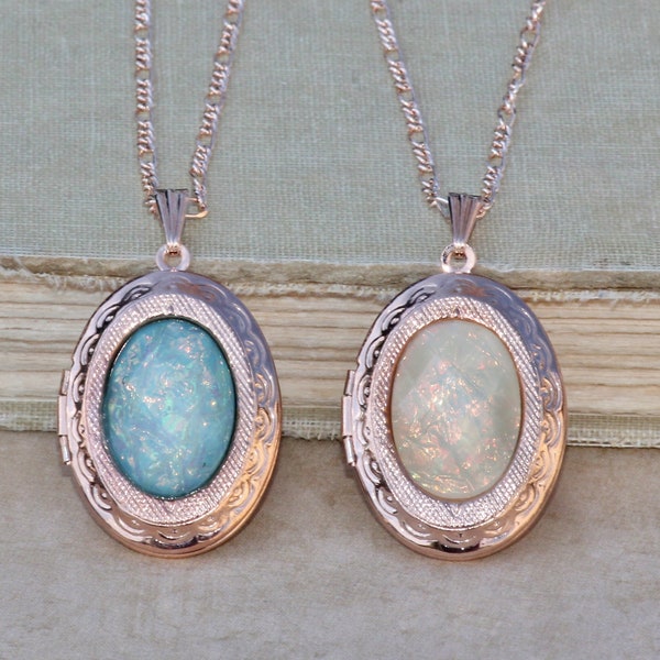 Long Locket Necklace - Etsy