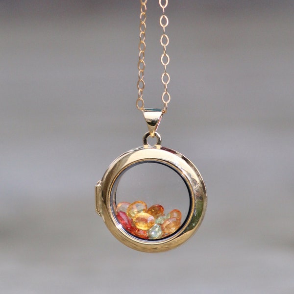 Glass Locket - Etsy